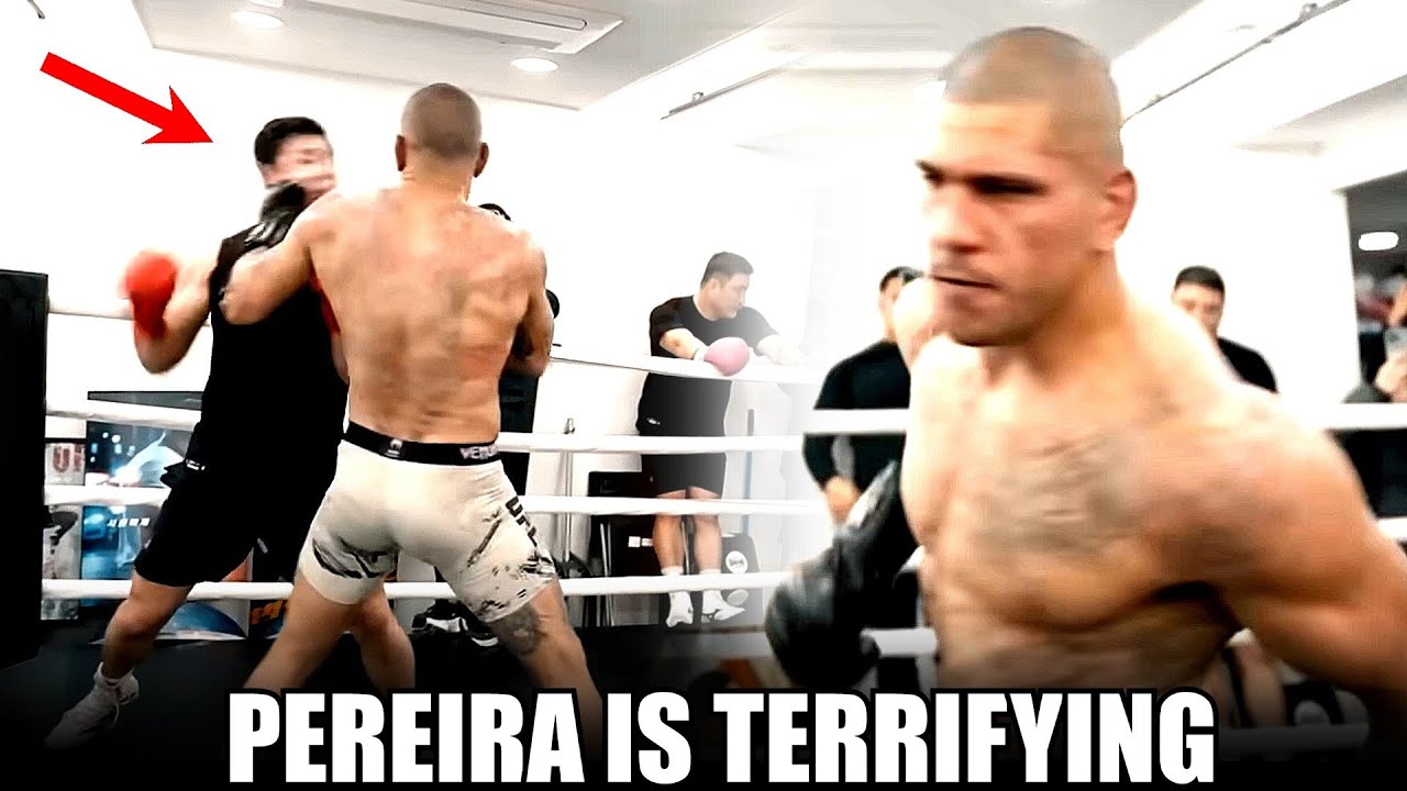 Alex Pereira INSANE Sparring with Olympic Boxer (Sparring Breakdown ...