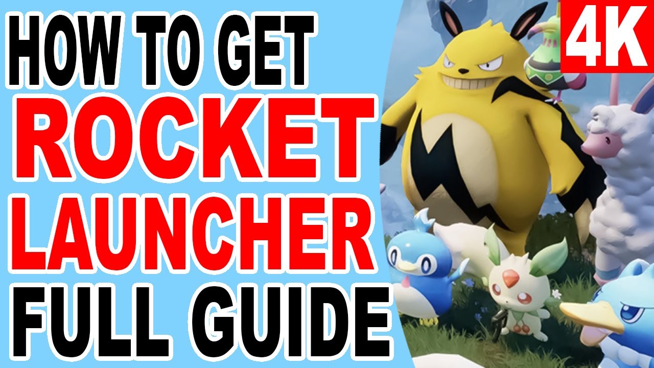 How to Get Rocket Launcher and Rocket Ammo - Palworld - YouTube