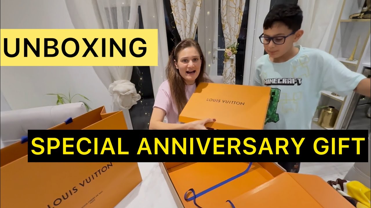 Finally UNBOXING SPECIAL Anniversary Gift | Super Excited | Sharing My ...