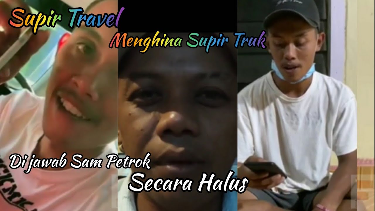 viral supir travel Vs supir truk - YouTube