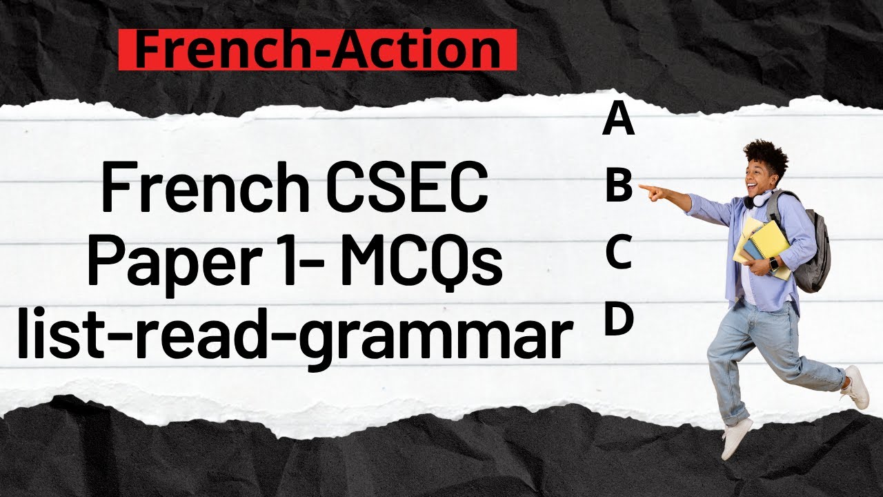 FRENCH CSEC PAPER 1 with Jenny at your fingertips - YouTube