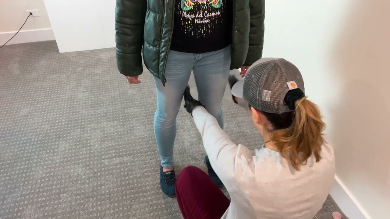 ASMR TSA Pat Down & Bag Check on @LunaLux ASMR (Detailed Body Search ...