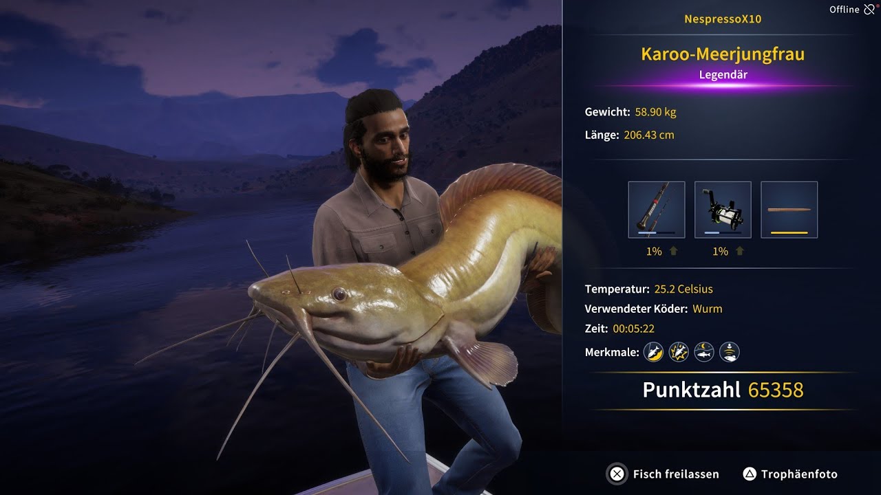 Call of the Wild: The Angler - Karoo Mermaid | Legendary Fish For This ...