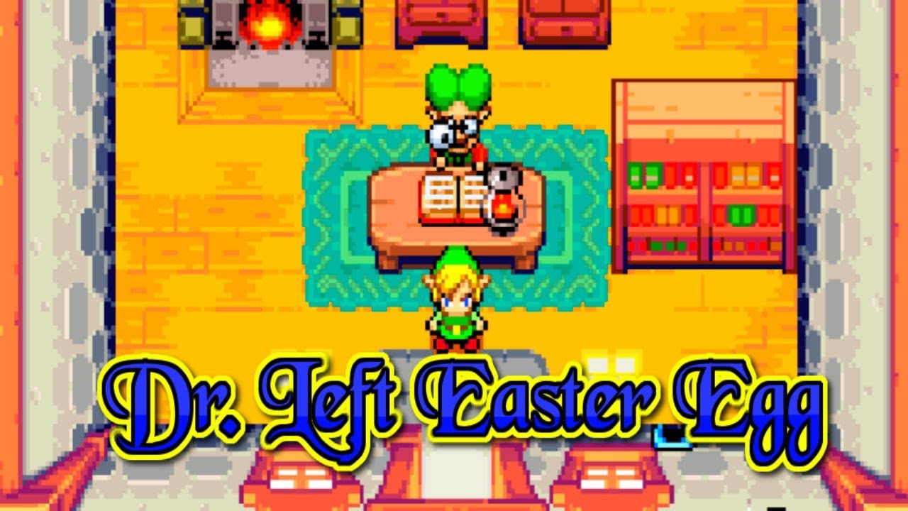 The Legend of Zelda: The Minish Cap | Dr. Left Easter Egg - YouTube