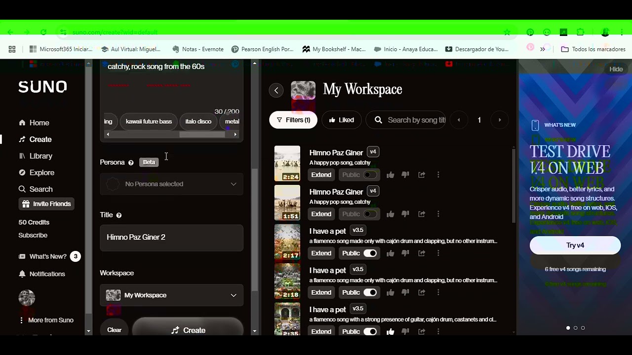 Tutorial Suno IA para canciones - YouTube