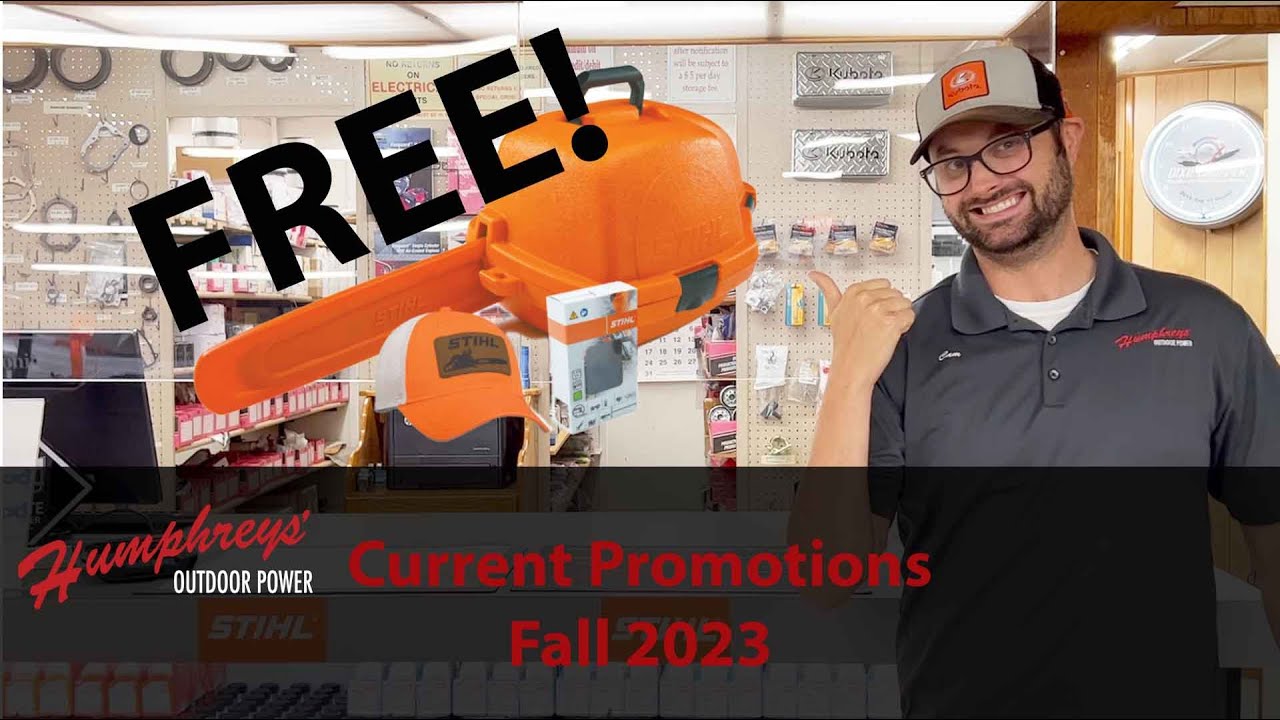 Winter 2023 In-House Promotions + Current Stihl Promotions + Current ...