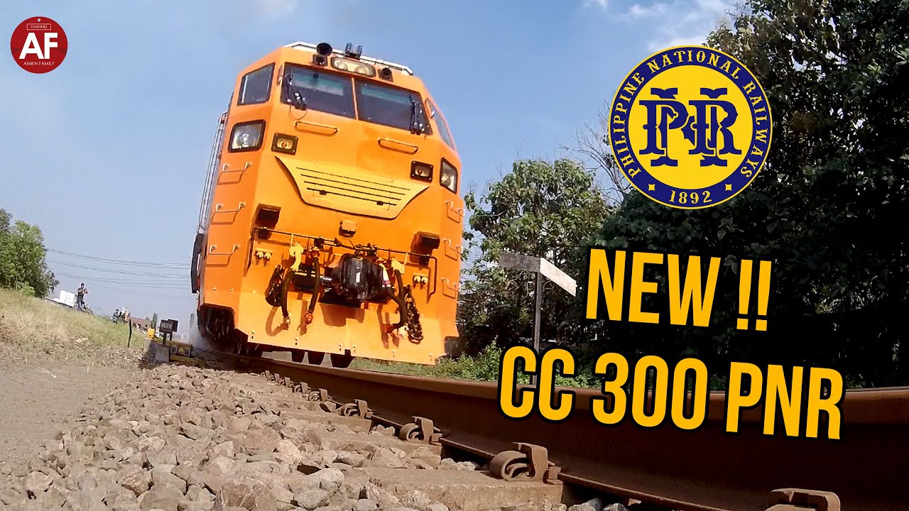 Philippine Train Trials in Indonesia CC300 Locomotive - YouTube