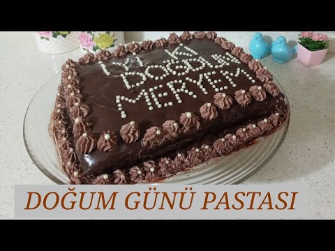 EVLERİNİZDE PRATİK BİR ŞEKİLDE  YAPABİLECEĞİNİZ YAŞ PASTA🎂💯