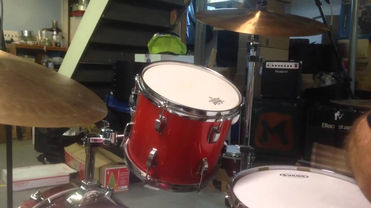 10 inch Tom ludwig classic lugs - YouTube