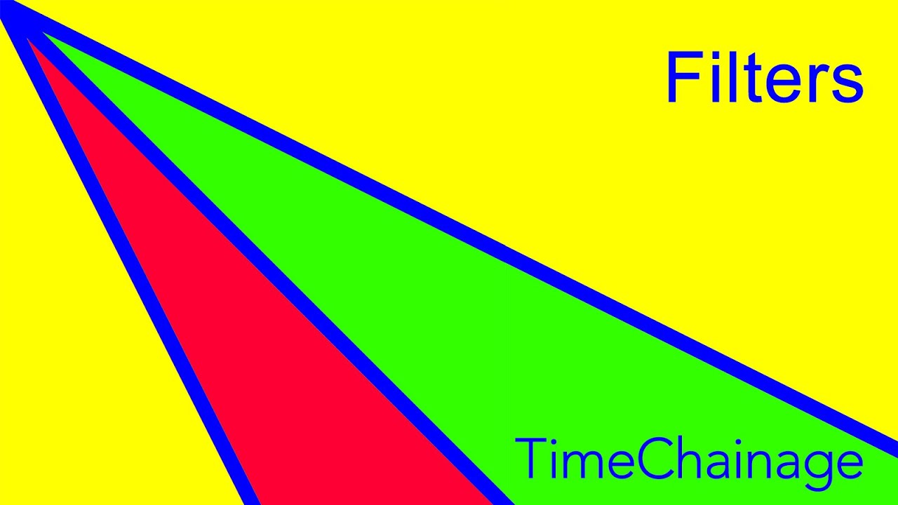 How to Use Filters in TimeChainage - YouTube