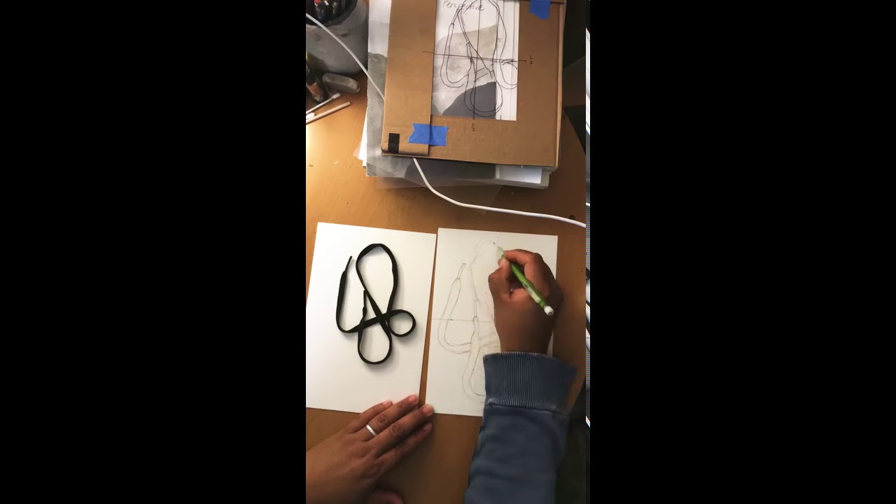 Creating a Viewfinder and String Drawing - YouTube