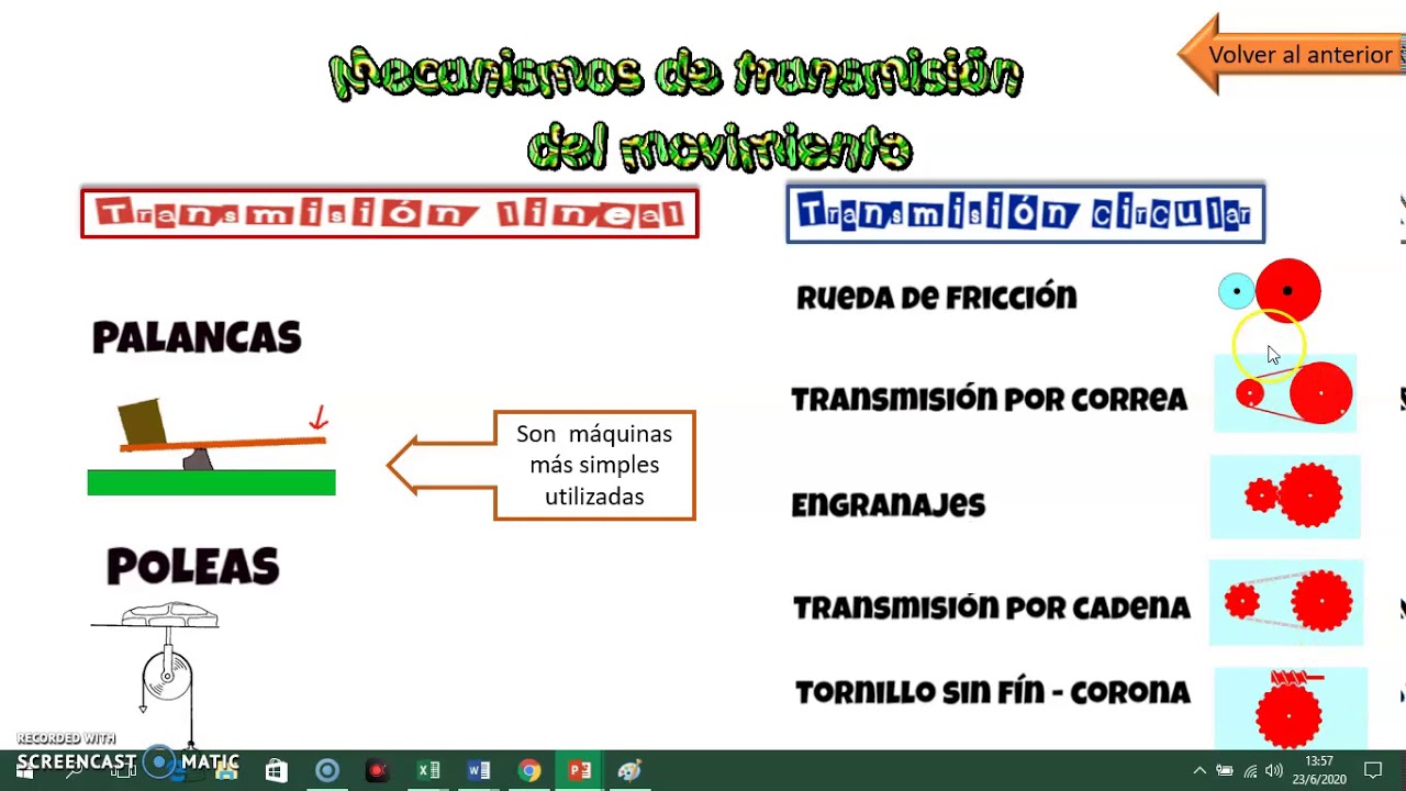 Máquinas y mecanismos: primera parte - YouTube