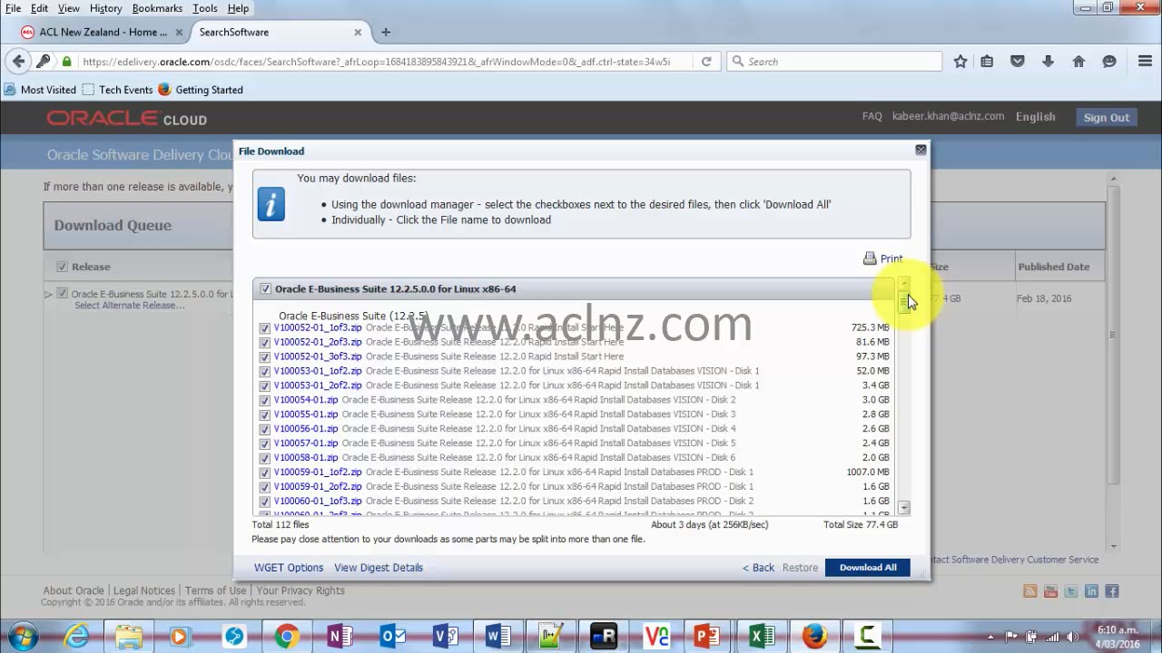 Exact Software Required for Oracle E-Business Suite R12.2.5 ...