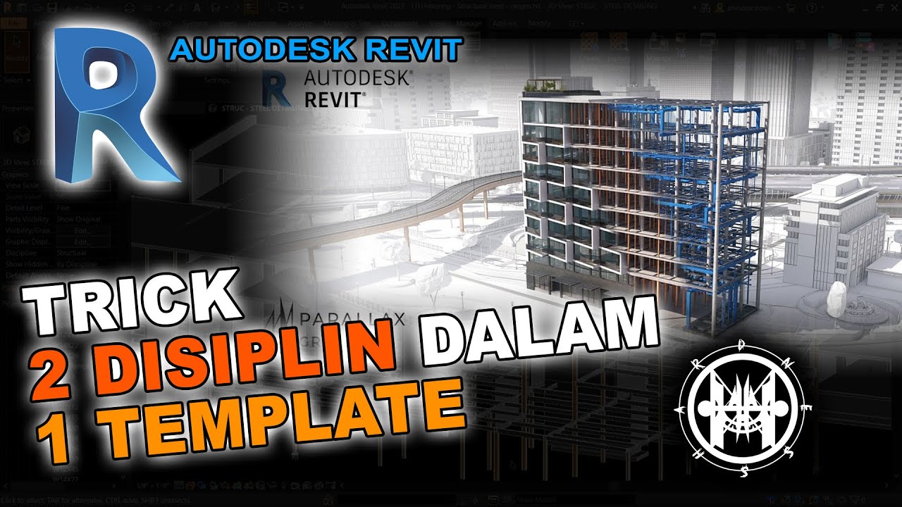 Workflow Revit Struktur dan Arsitektur di satu Template - YouTube