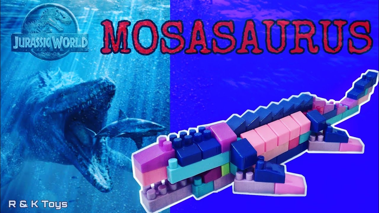 How to Make a Mosasaurus From Lego || Tutorial cara membuat dinosaurus ...
