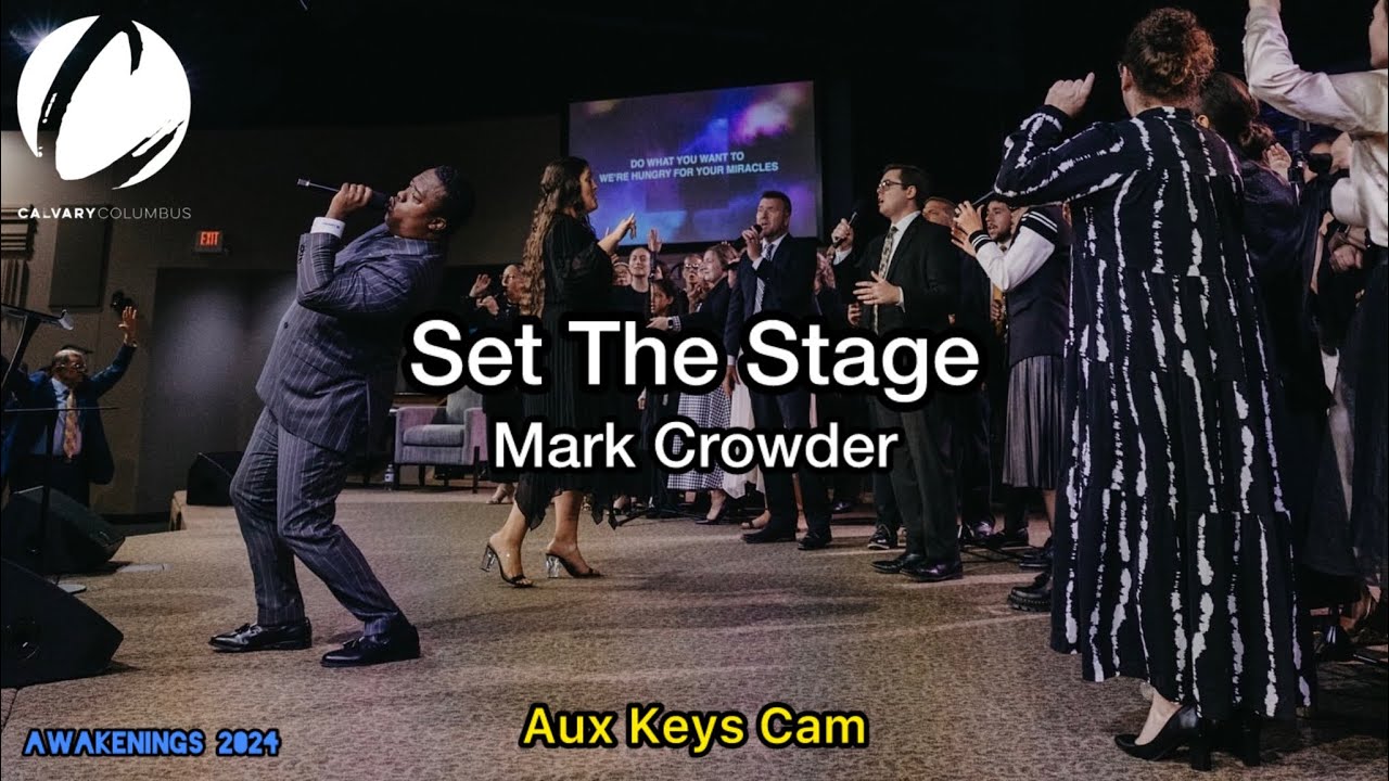 Set The Stage - Mark Crowder - Aux Keys Cam//AWAKENINGS 2024 - YouTube
