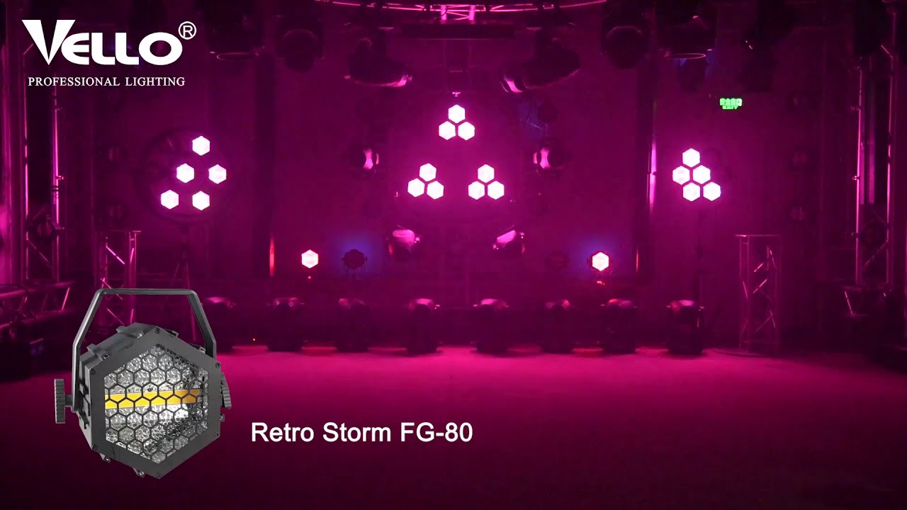 VELLO LIGHT RETRO STORM FG-80 - YouTube