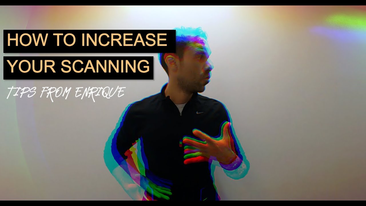 HOW TO IMPROVE YOUR SCANNING IN FOOTBALL - YouTube