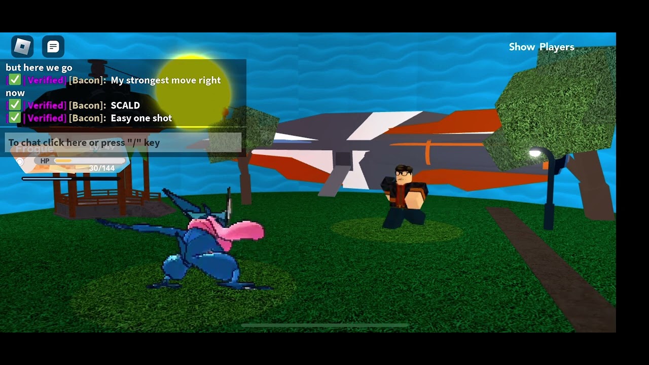 Vs prof cypress roblox Pokémon brick bronze - YouTube