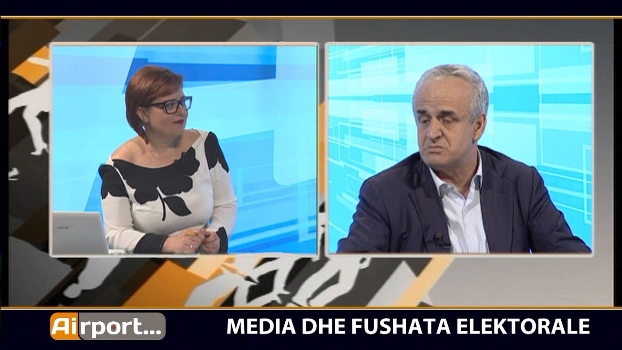 Airport, media dhe fushata zgjedhore, moderatore-Anila Basha - YouTube