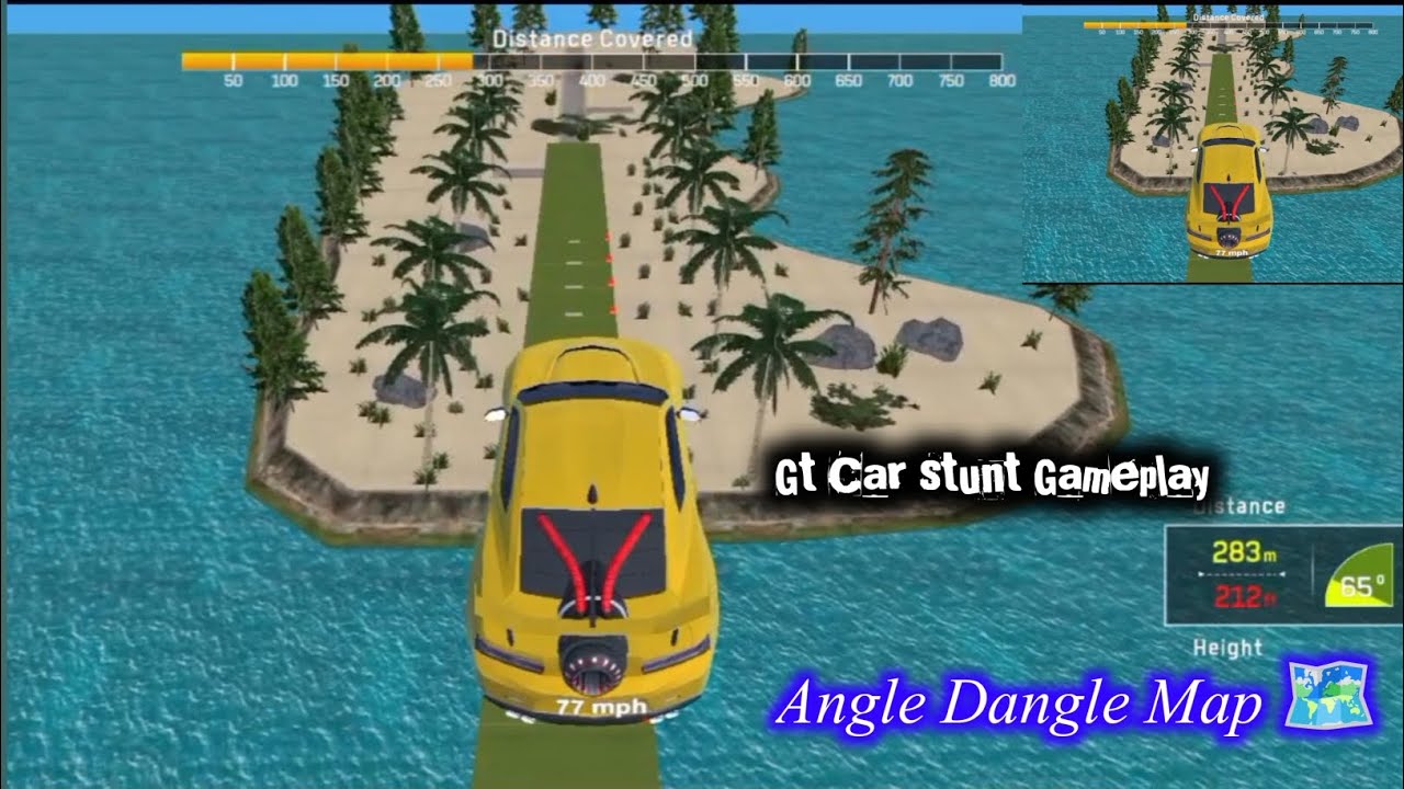 Ct Car Stunt Gameplay :- "Angle Dangle Map 🗺️" #gaming #games #gameplay ...