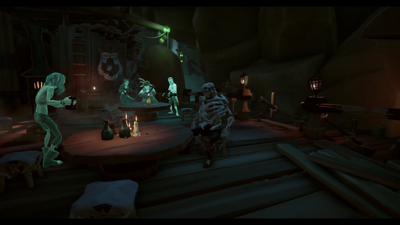 [Sea Of Thieves] Skeleton curse experience - YouTube