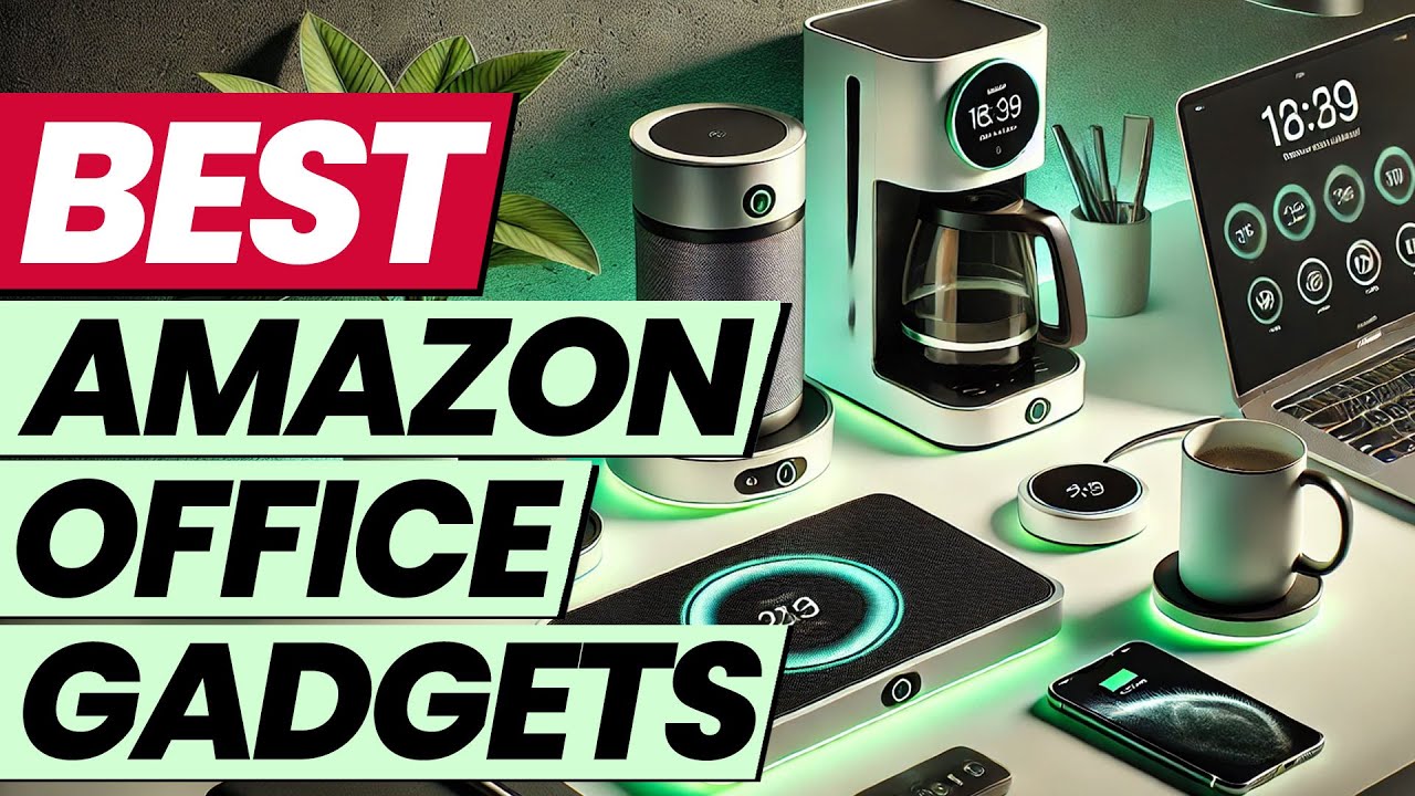 AMAZON'S Coolest Office Gadgets You Need Now! - YouTube