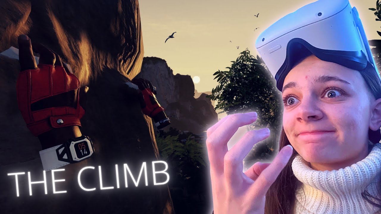 Mason goes Rock Climbing in VR - YouTube