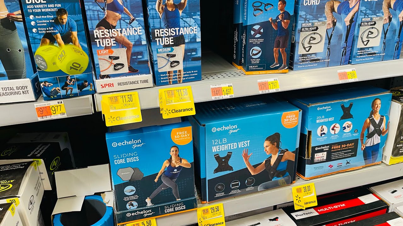 😱😱CLEARANCE WALMART FITNESS EXERCISE ** CLEARANCE ** - YouTube