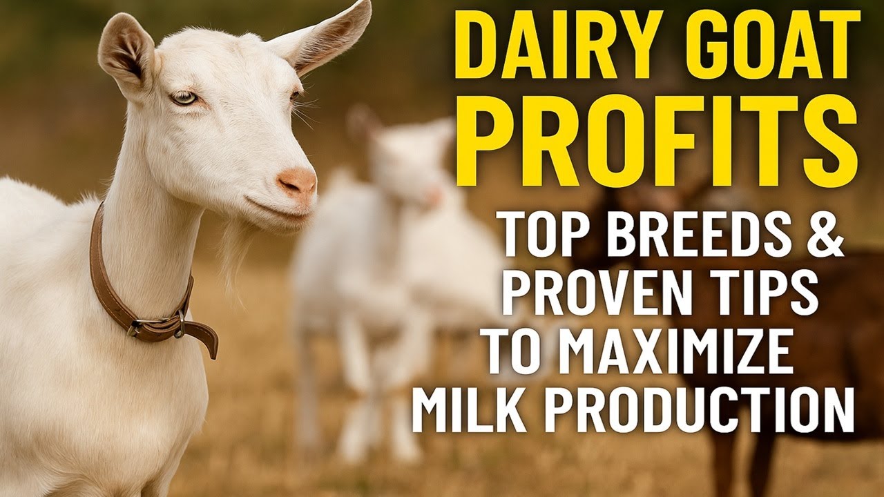 Dairy Goat Boom: Best Breeds & Tips for High Milk Yield - YouTube