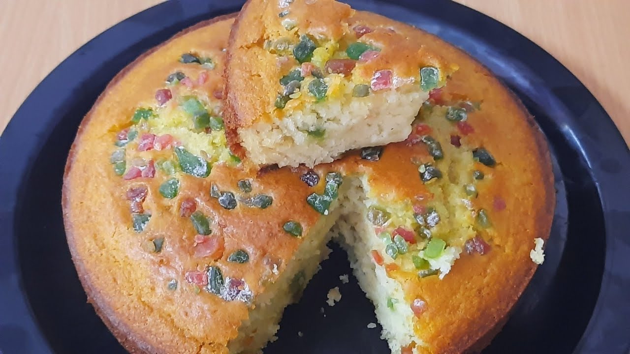 Eggless Rava Cake | Suji Rava Cake Without Oven | ఓవ్ న్ లేకుండా ...