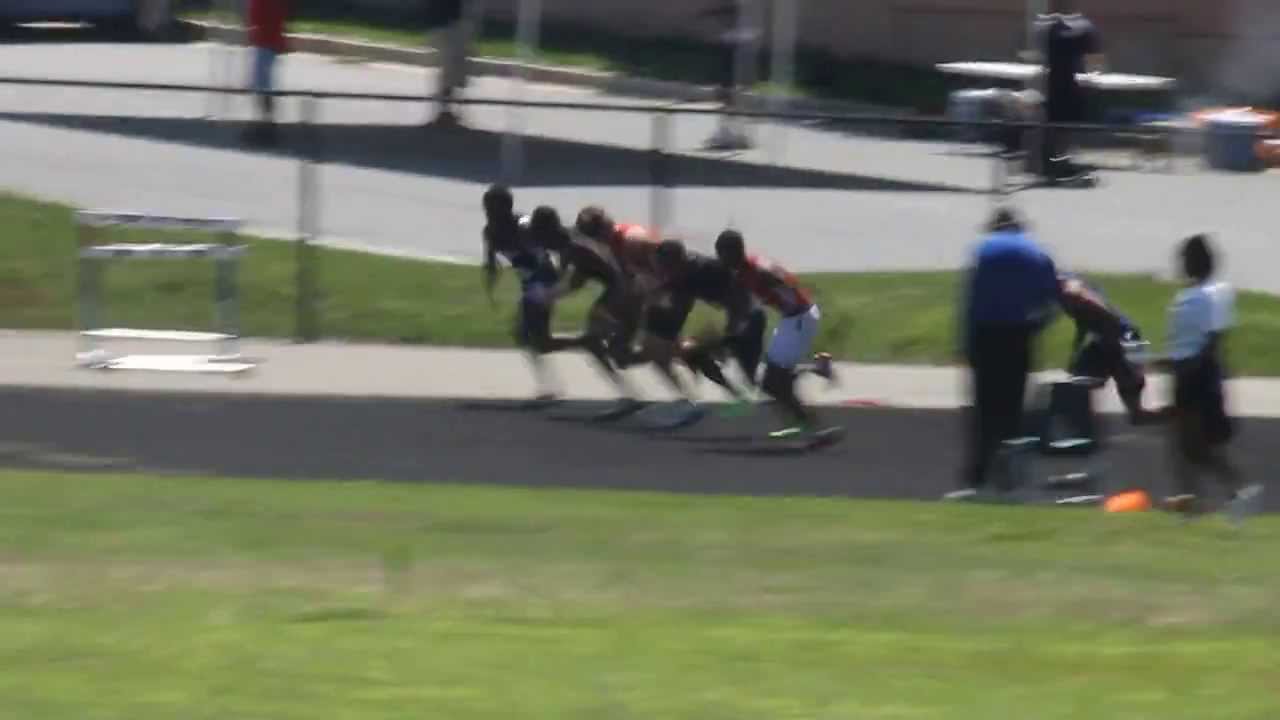 100m Young Men - Markael Jenkins & Robert Spruill - YouTube