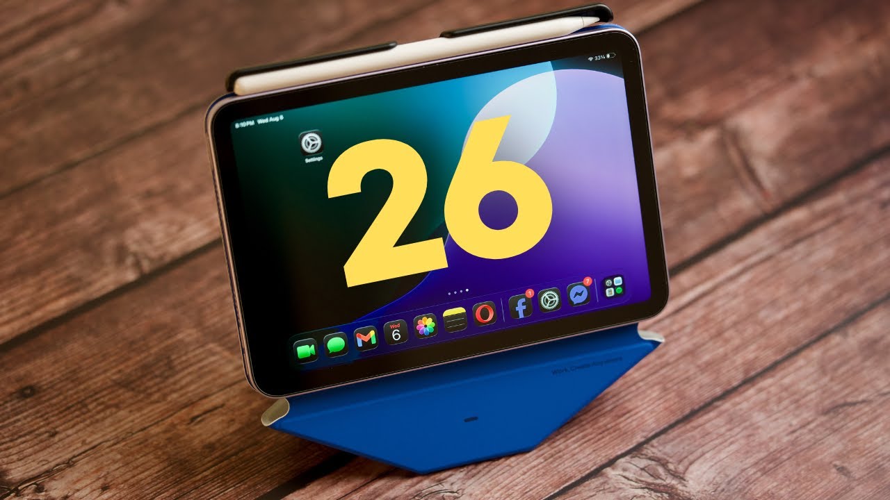 So I Tried The New iPadOS26 on the iPad Mini. - YouTube