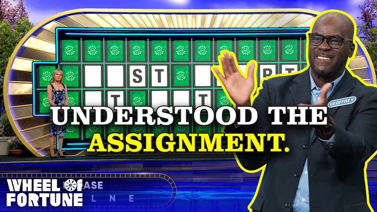Geoffrey's Bonus Round! | S42 | Wheel of Fortune - YouTube