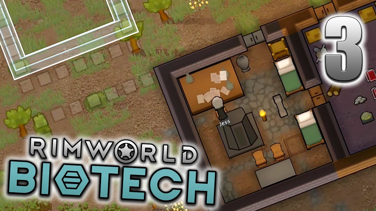 RimWorld Biotech (Verboneve, Part 3) - Planning for Growth [PC Gameplay, Sanguophage Start ...