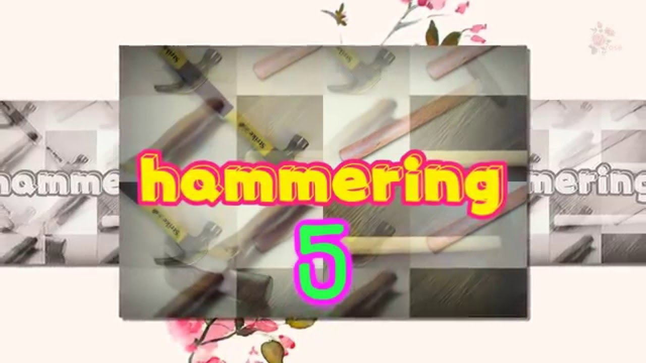 hammering Sound Effects Collection (6) 효과음122 - YouTube