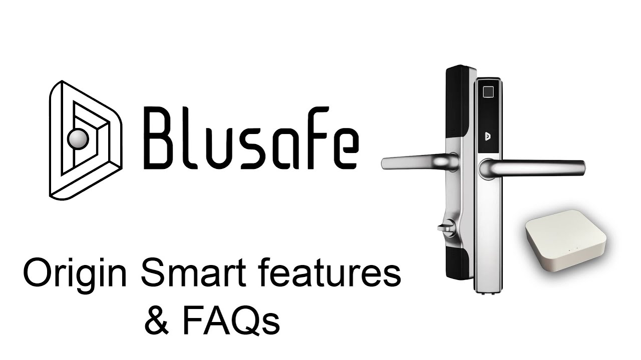 Blusafe Origin Smart - Features & FAQs for biometric smart handle - YouTube