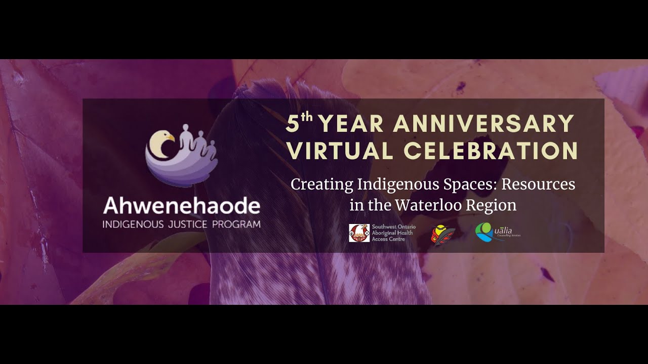 Creating Indigenous Spaces: Resources in the Waterloo Region - YouTube