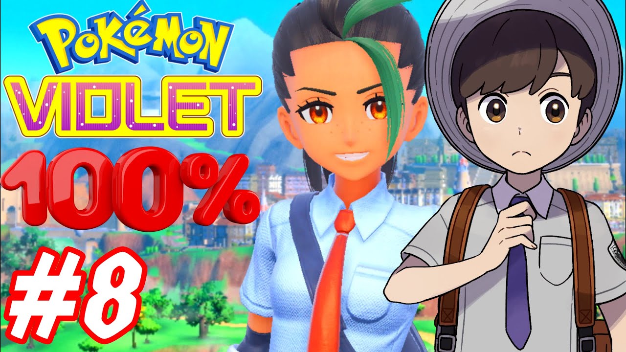 Pokemon Violet Gameplay Walkthrough 100% Completion PART 8 (Nintendo ...