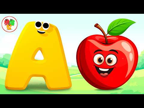 🎨 A to Z Alphabet Song | ABC Phonics Sounds for Kindergarten | English Alphabet Rhymes | ABC Kids 👶🏻