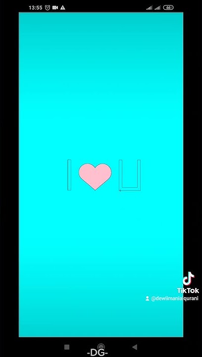 [ STORY WA ] - Penerapan Bahasa Pemrograman Python "Animasi I LOVE YOU ...