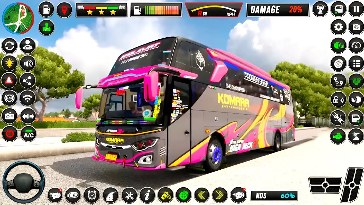 Modern Public Bus Simulator - City Bus Driving Game 3D - YouTube