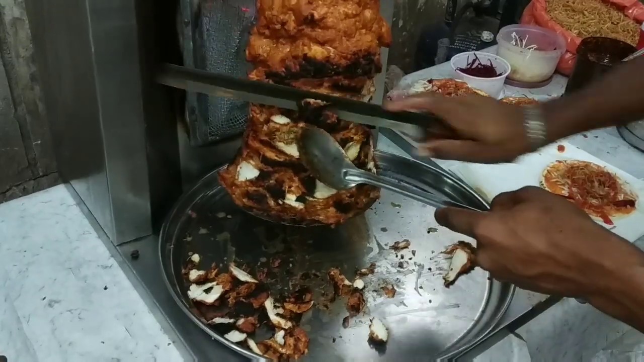 Chicken Shawarma || Street Food of India || How to make chicken ...