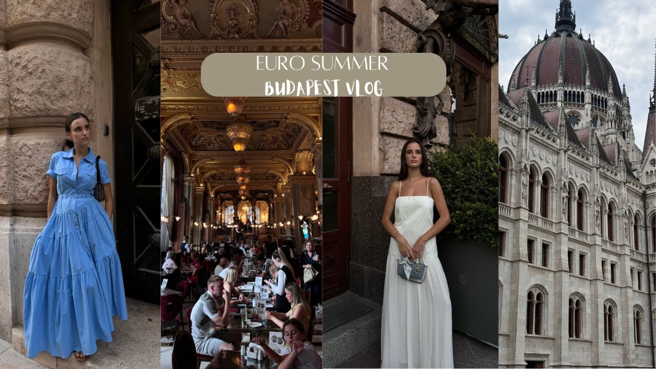 Budapest vlog - girls trip, New York café, and shopping - YouTube