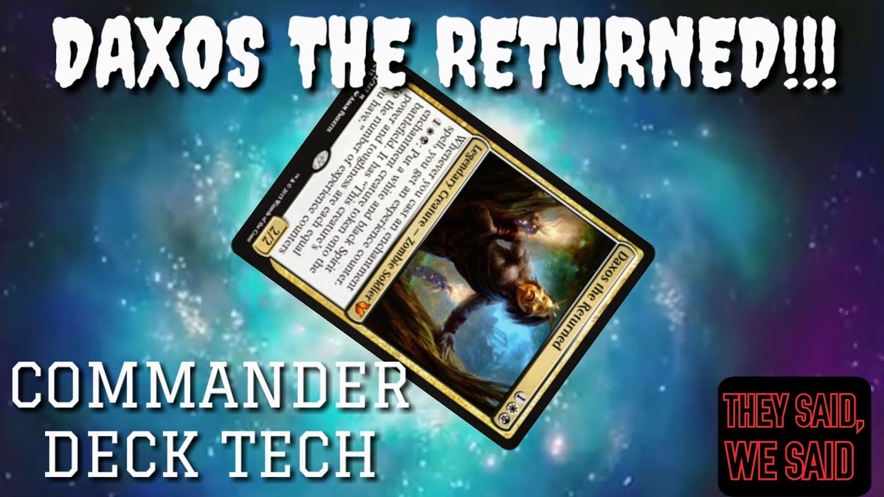 MTG Commander Deck Tech: Daxos the Returned - YouTube