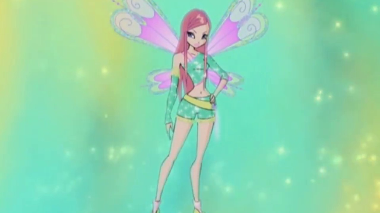 Winx Club: Season 4: Roxy's transformation [Netflix Quality] - YouTube