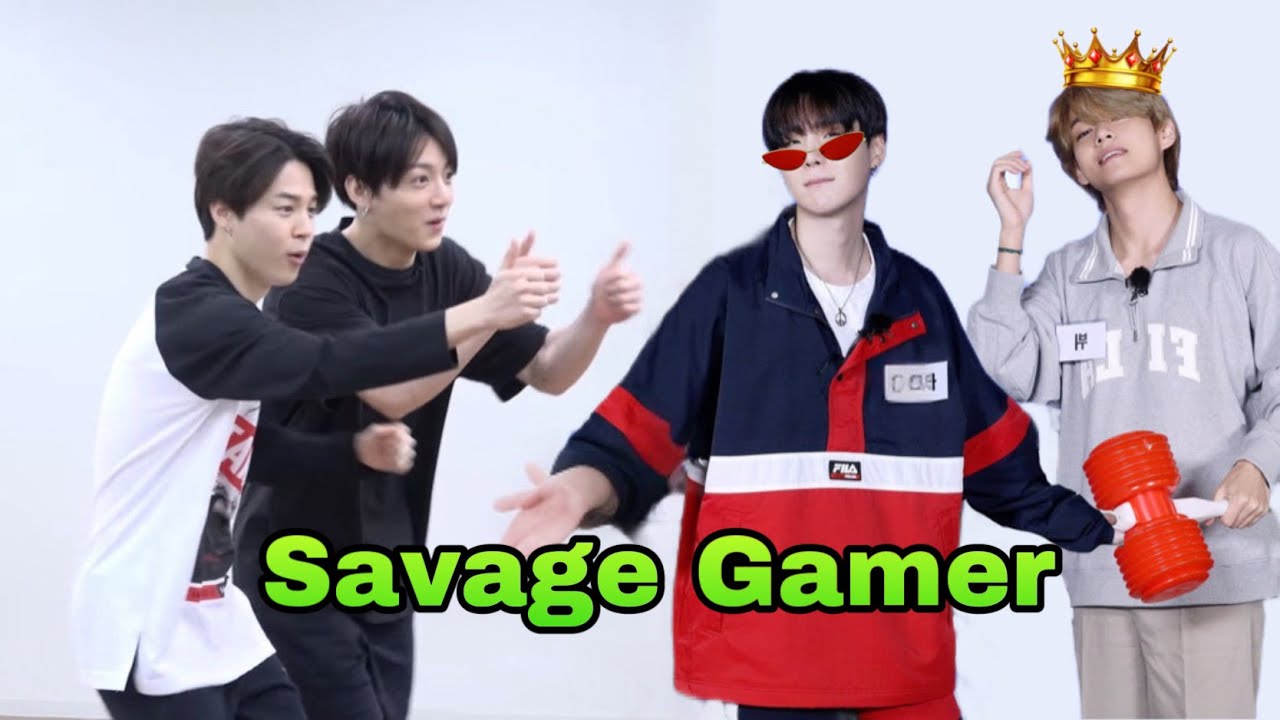 BTS play savage Games // part-2 #bts - YouTube