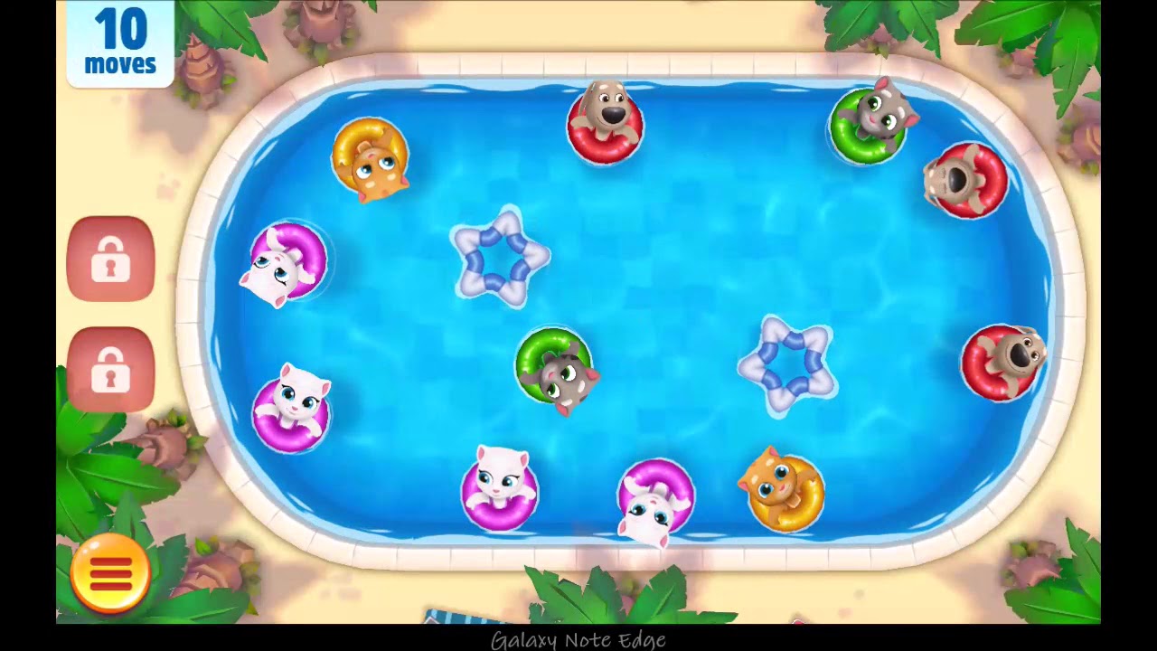 Talking Tom Swim Pool #001 - Mobile Game - YouTube