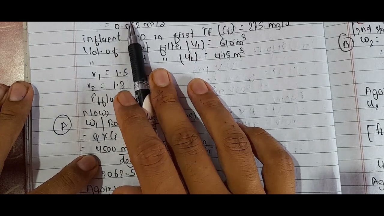 Chapter 6: Wastewater Treatment| Design of Trickling Filter | Sanitary ...