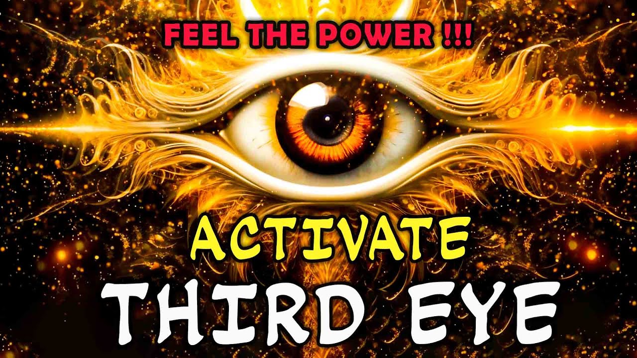 WARNING !! 👁️Your THIRD Eye POWER WILL BE UNLOCKED ⧊ 10000Hz 888Hz 13Hz ...